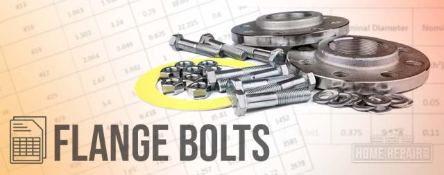 Flange Bolt Size Chart + Guide | Home Repair Geek